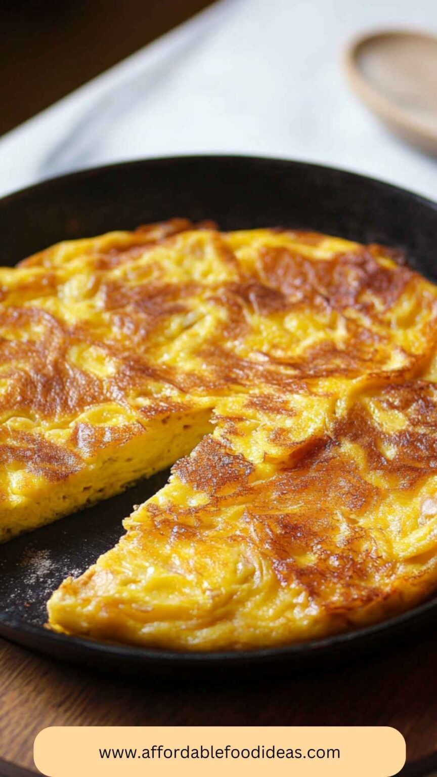 Authentic Spanish Frittata or Tortilla Recipe - Affordable Food Ideas ...