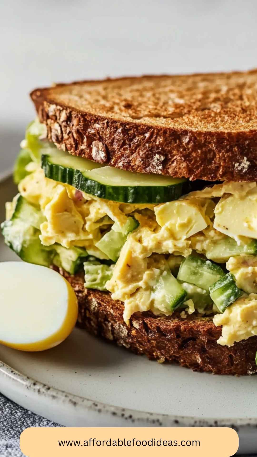 Tuna Fish Egg Salad Sandwich Recipe - Affordable Food Ideas
