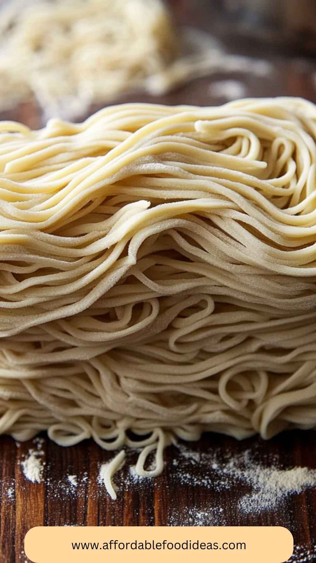 Ramen Noodle Dough Recipe - Affordable Food Ideas