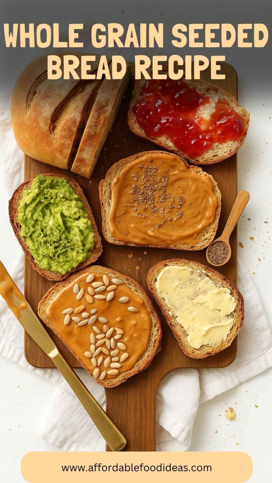 Whole Grain Seeded Bread Recipe - Affordable Food Ideas